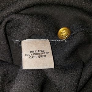 MPH Collection | Tops | Mph X Black Sheer Sleeveless Front Back Button ...